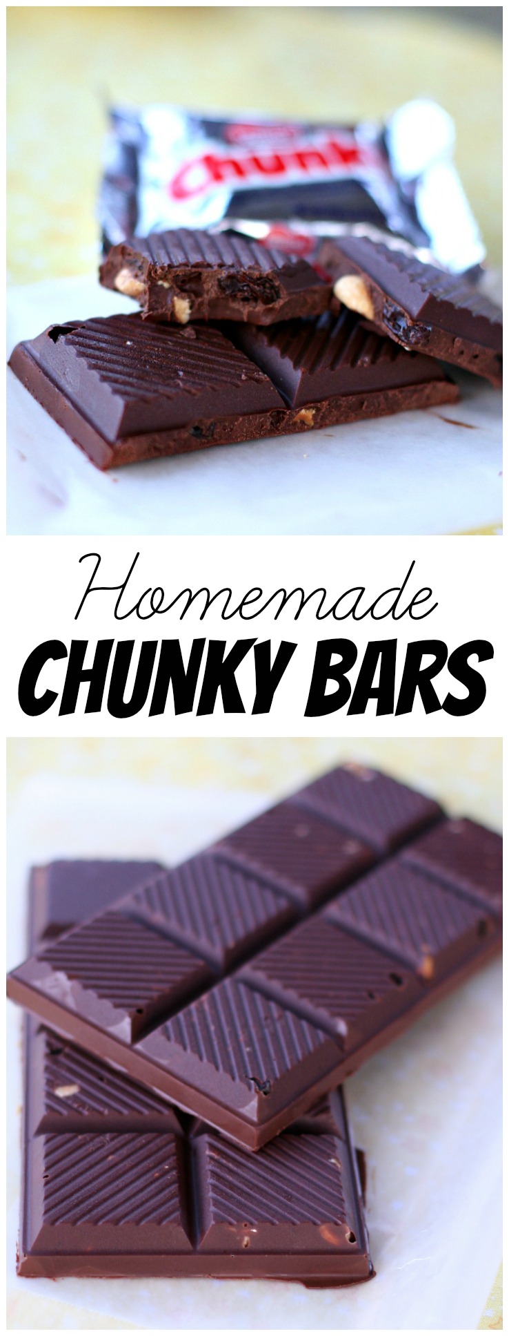 Homemade Chunky Bars {Copycat} Peanut Raisin Bar Recipe