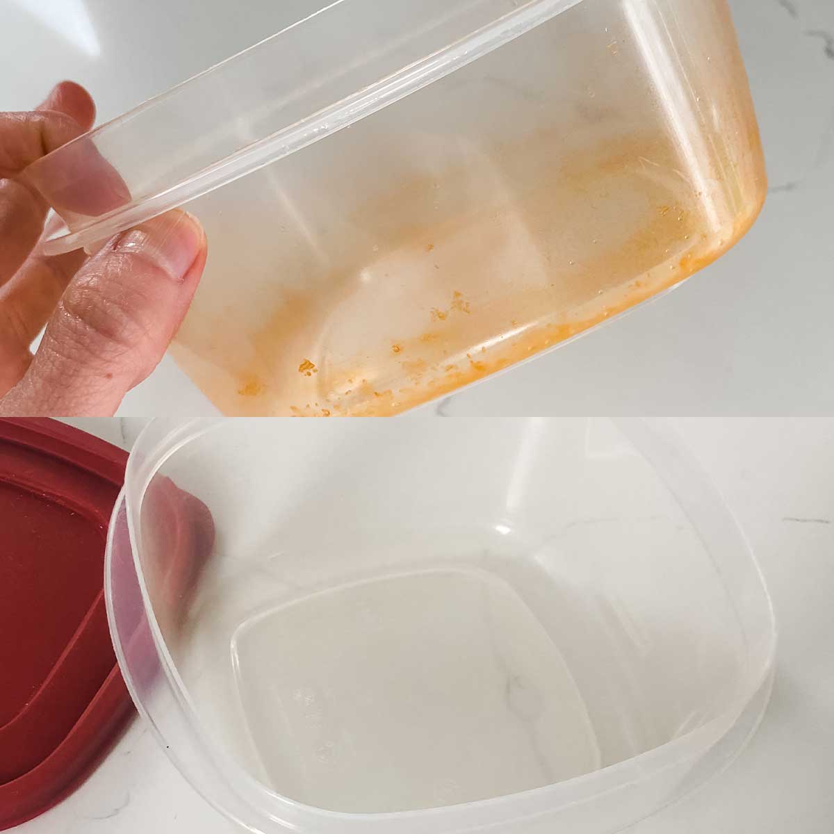 How to Remove Stains from Plastic Containers | Laura Fuentes