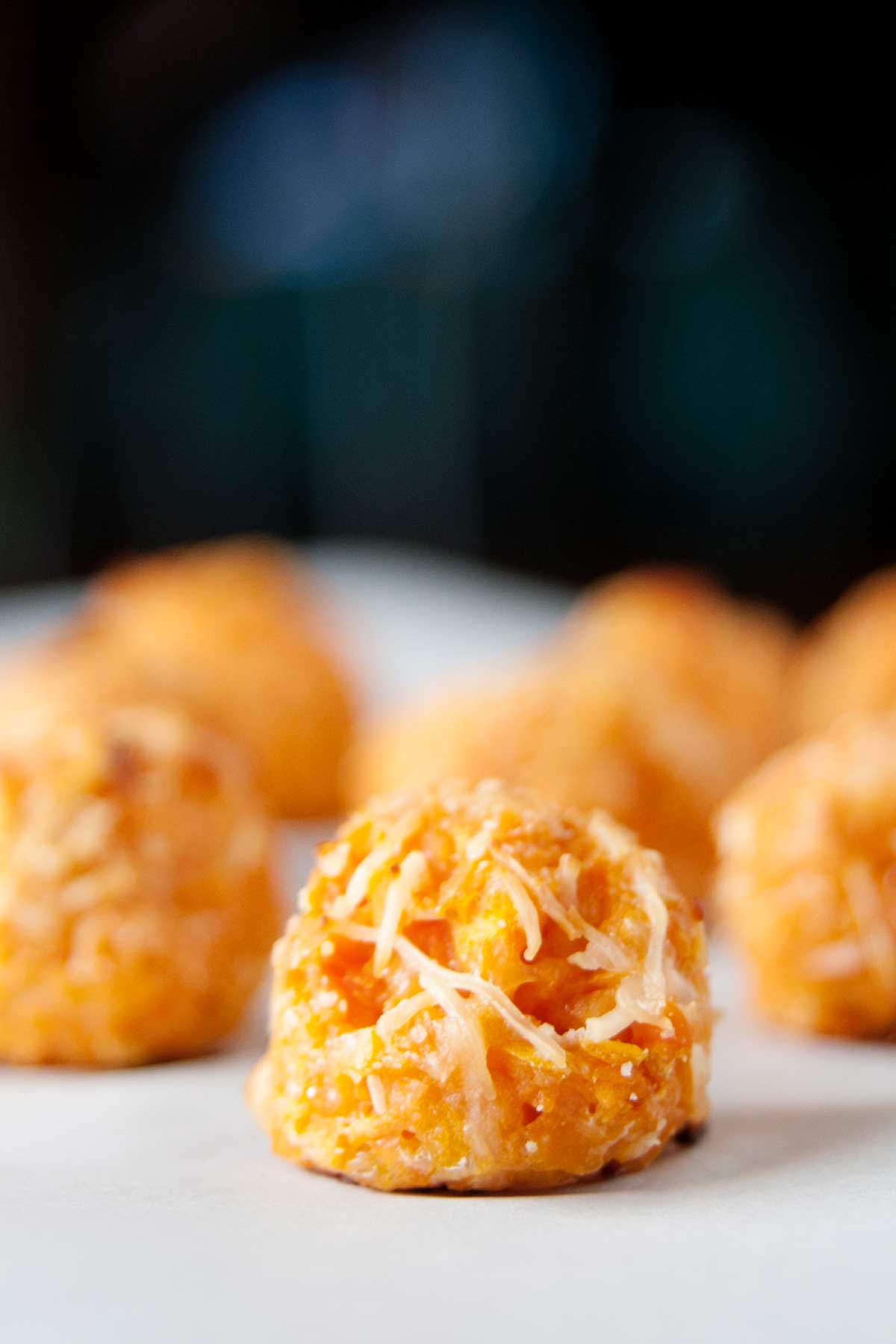 Sweet Potato Parmesan Tater Tots