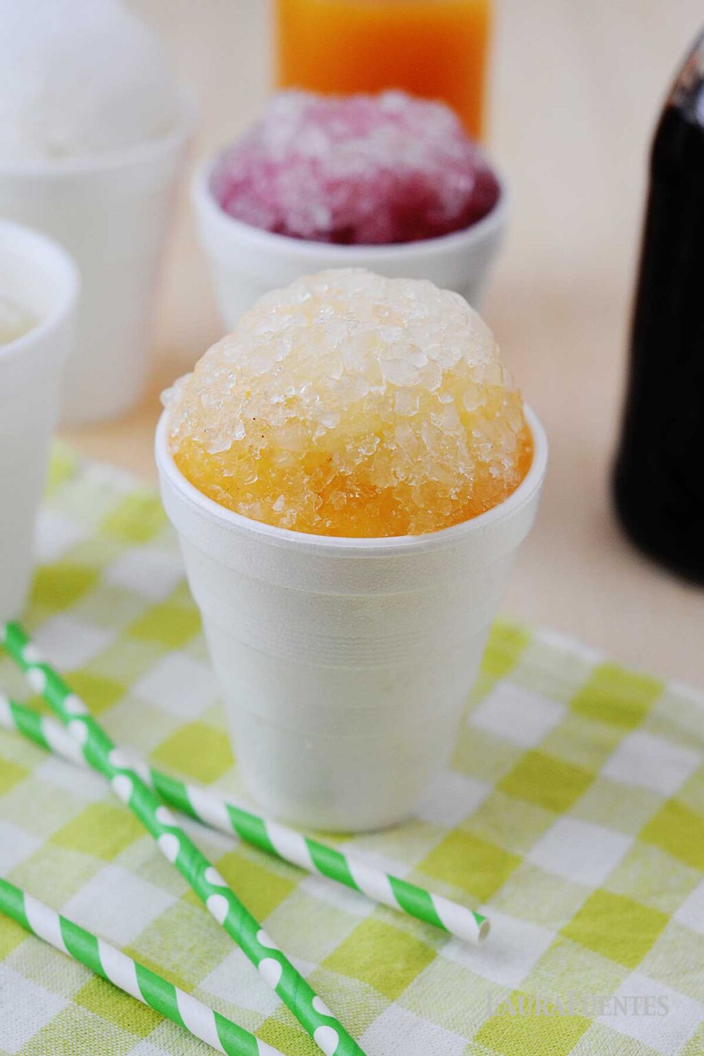 New Orleans Stuffed Snowballs - Laura Fuentes