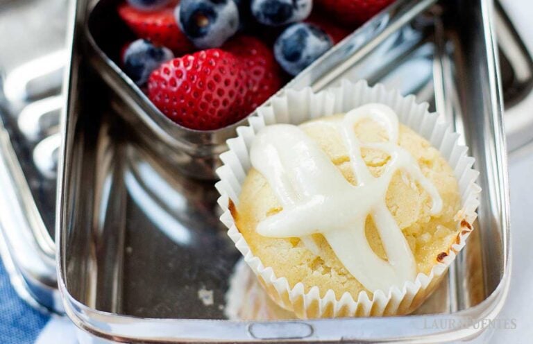 Easy Lemon Yogurt Muffins | Laura Fuentes