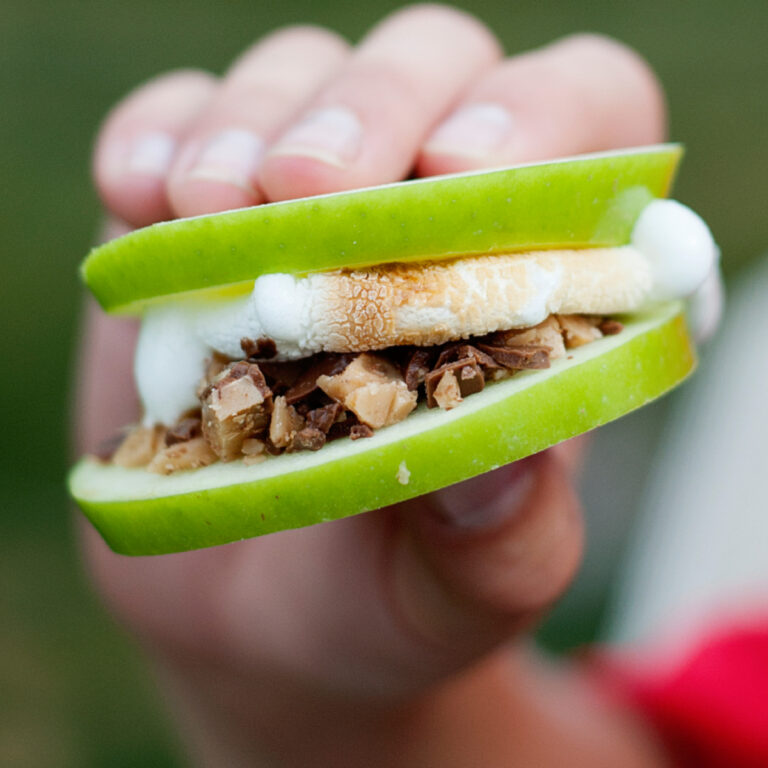 Must Make: Healthy Apple S'mores | Laura Fuentes