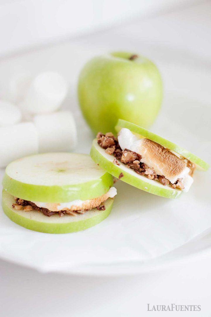 Must Make: Healthy Apple S'mores | Laura Fuentes