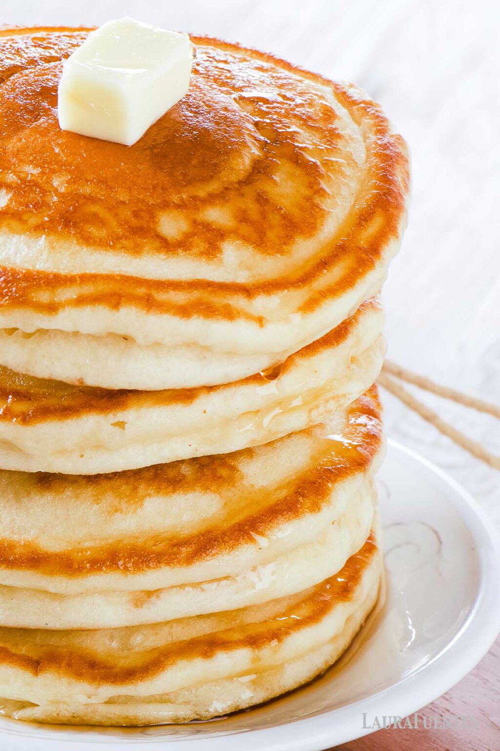 Fluffy Pancakes Recipe (Best on the Internet) | Laura Fuentes
