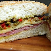 Authentic New Orleans Muffuletta Sandwich Recipe