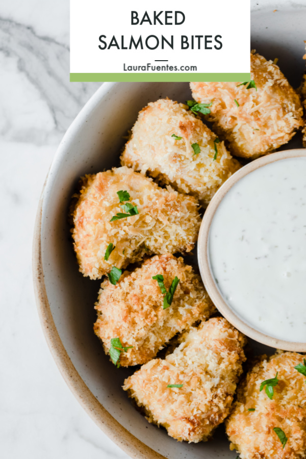 Crispy Baked Salmon Nuggets Recipe | Laura Fuentes