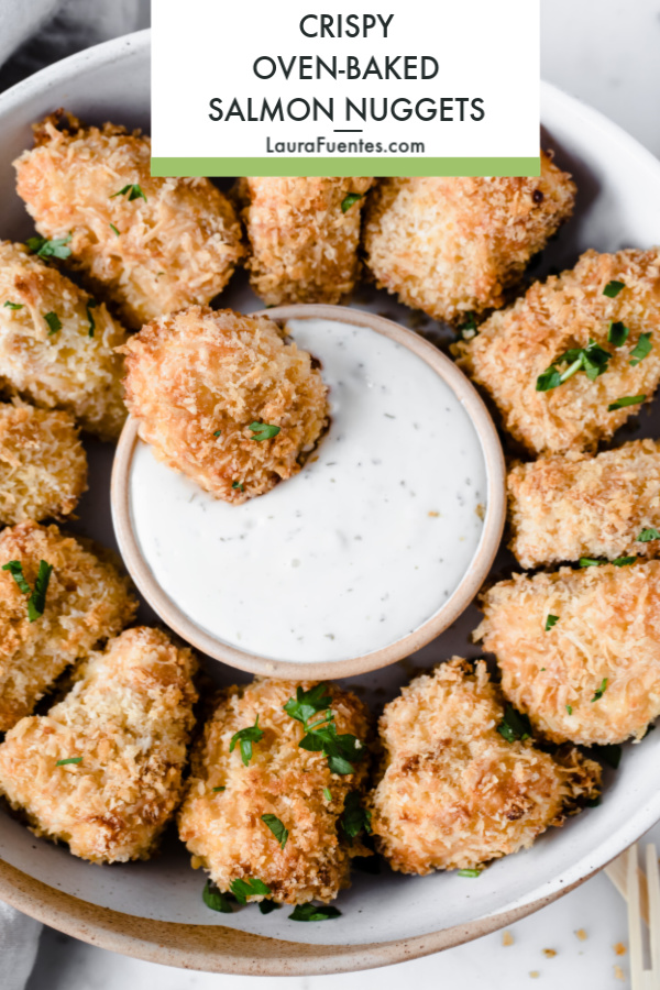 Crispy Baked Salmon Nuggets Recipe | Laura Fuentes
