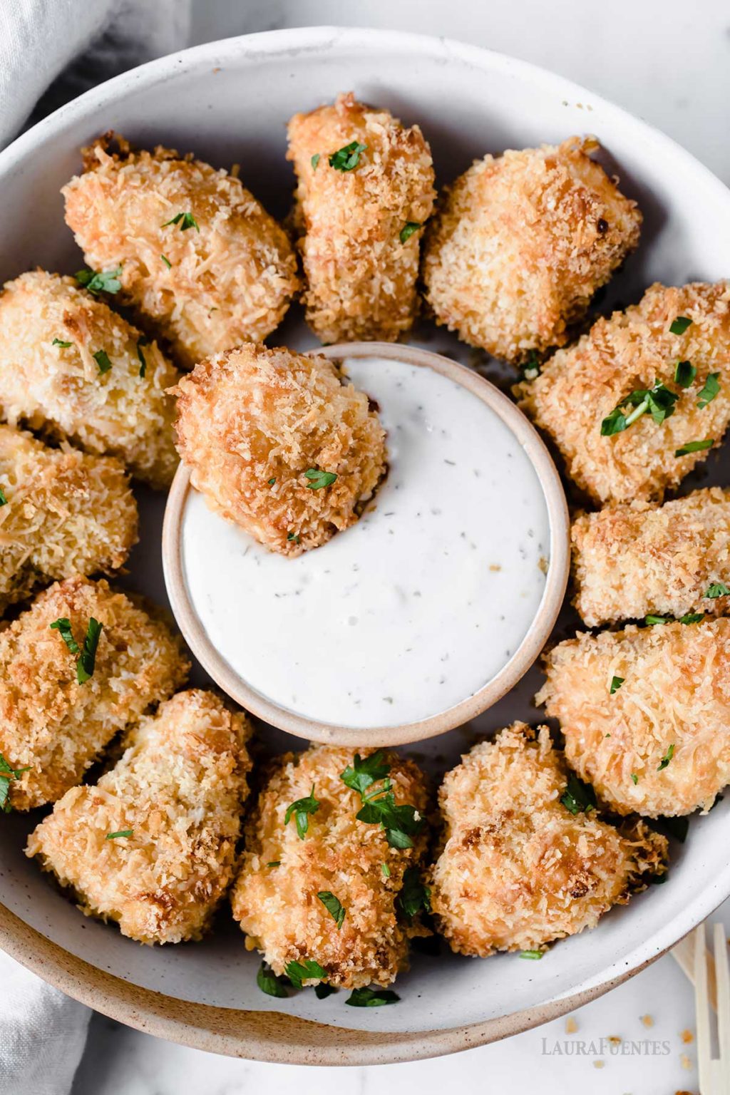 Crispy Baked Salmon Nuggets Recipe | Laura Fuentes