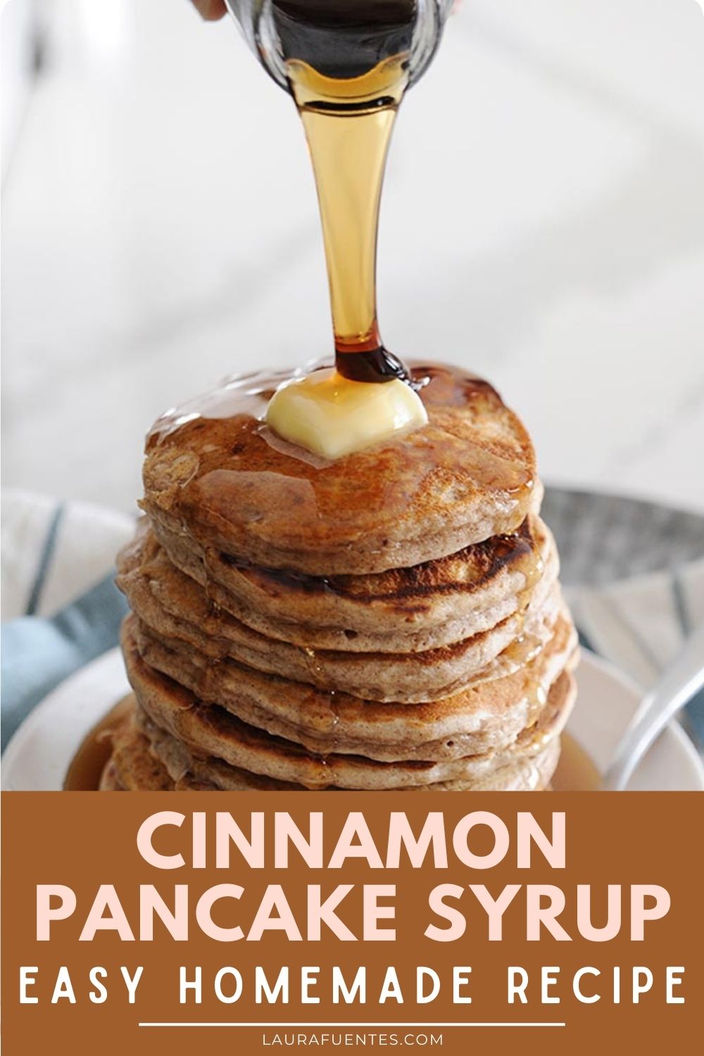 Homemade Cinnamon Syrup Recipe (VIDEO) | Laura Fuentes
