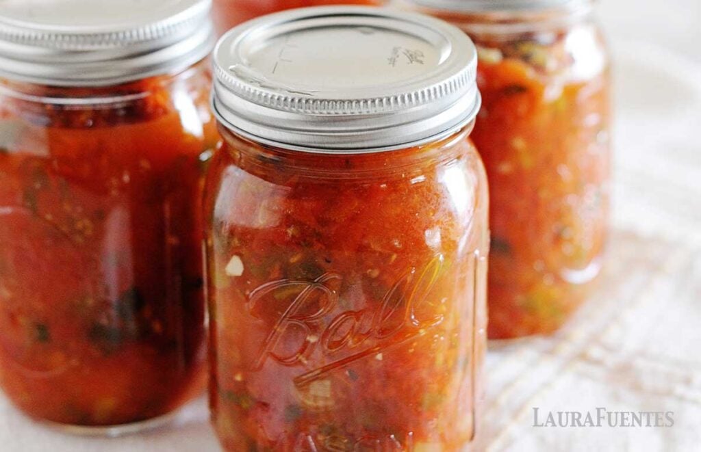 How to Can Salsa the Easy Way | Laura Fuentes