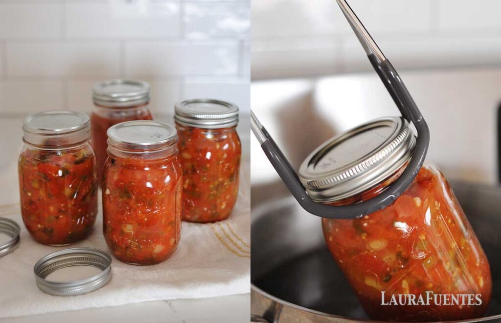 How to Can Salsa the Easy Way | Laura Fuentes