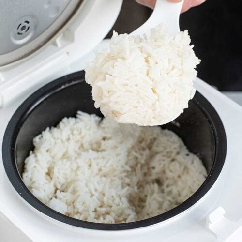 Rice Cooker Rice: Water to Rice Ratios, Recipe & Servings | Laura Fuentes
