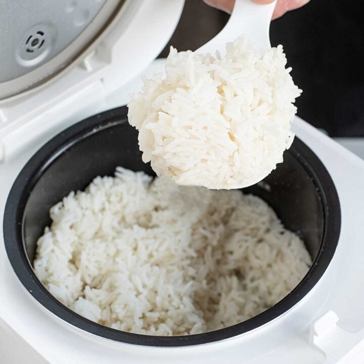 Rice Cooker Rice: Water to Rice Ratios, Recipe & Servings | Laura Fuentes