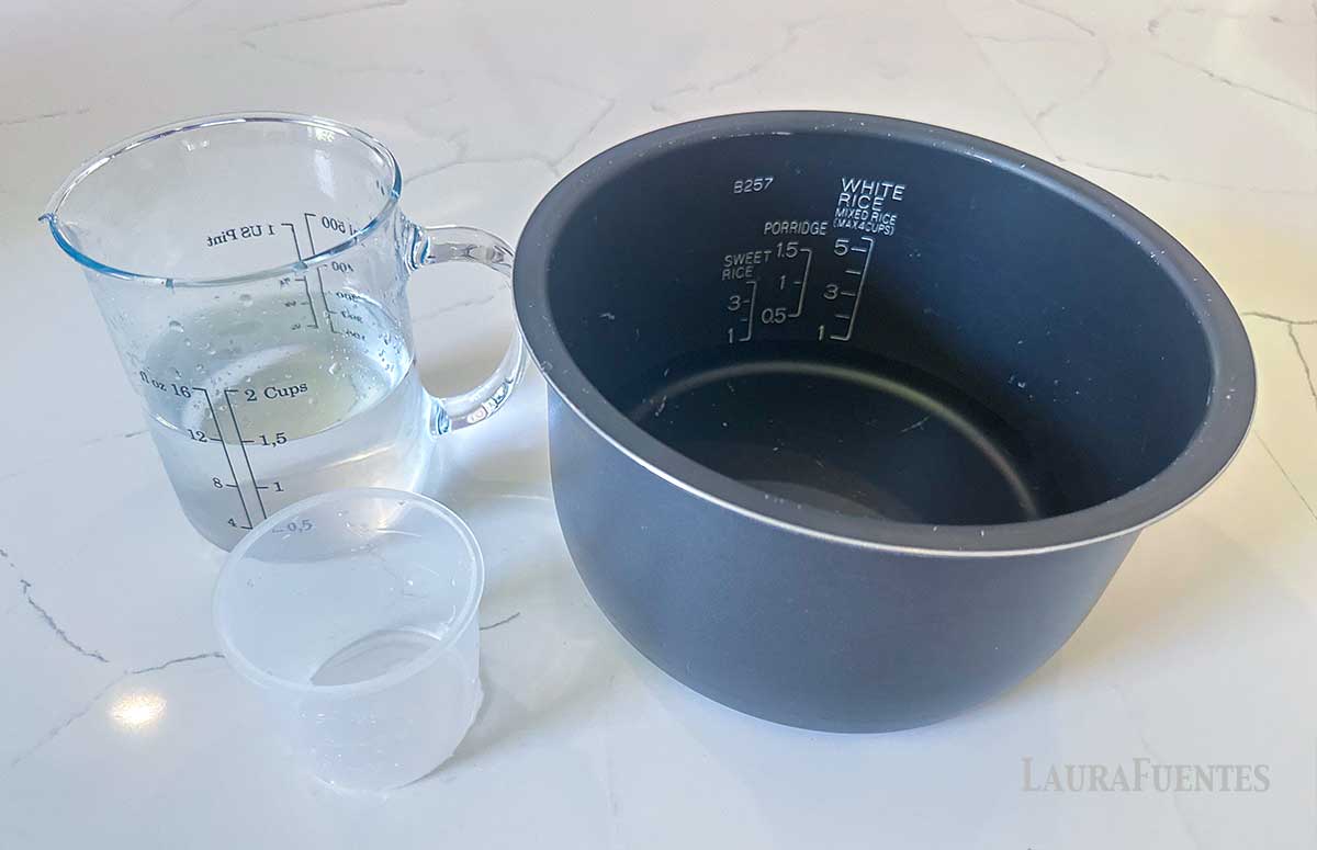 Rice Cooker Rice: Water to Rice Ratios, Recipe & Servings | Laura Fuentes
