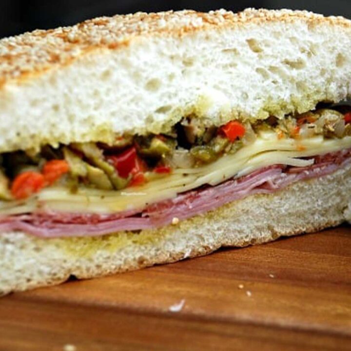 Authentic New Orleans Muffuletta Sandwich Recipe