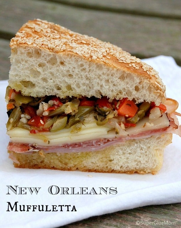 Authentic New Orleans Muffuletta Sandwich Recipe