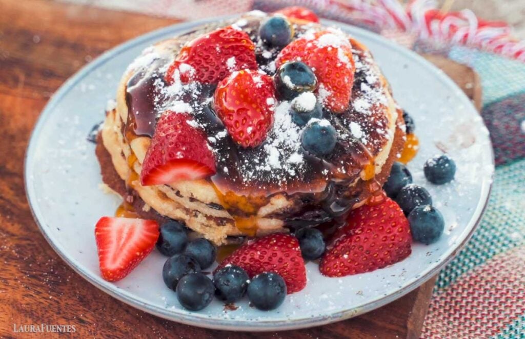50+ Tasty Pancake Toppings and Syrups | Laura Fuentes