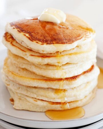 How to Make Pancakes without Milk Using Water (Easy Recipe + Video)