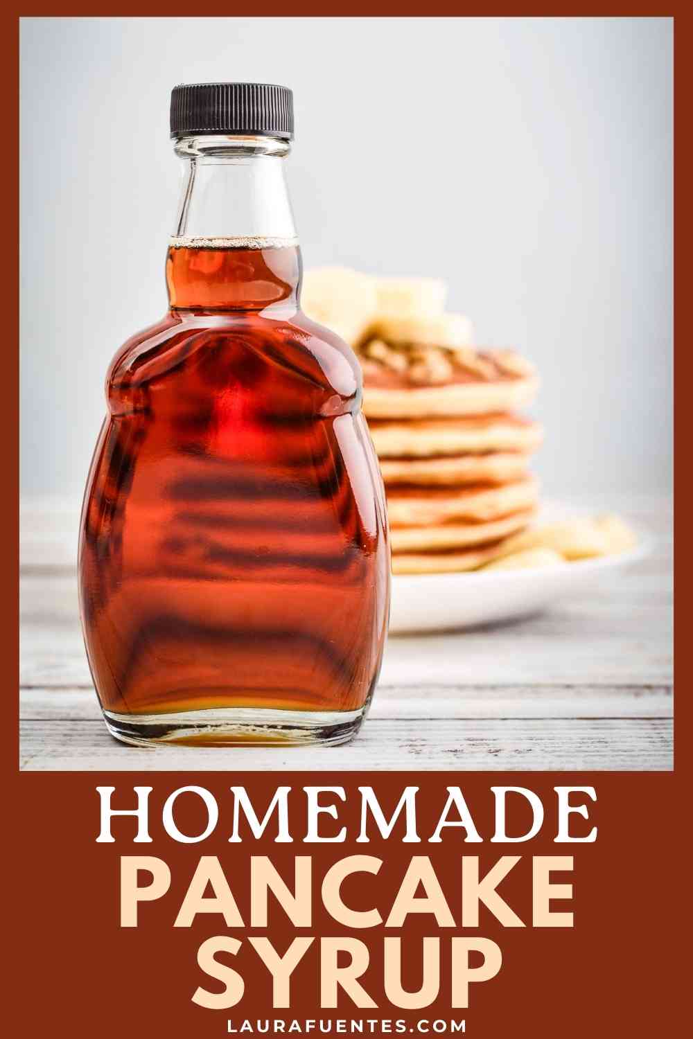 Homemade Pancake Syrup with Brown Sugar (No Corn Syrup)