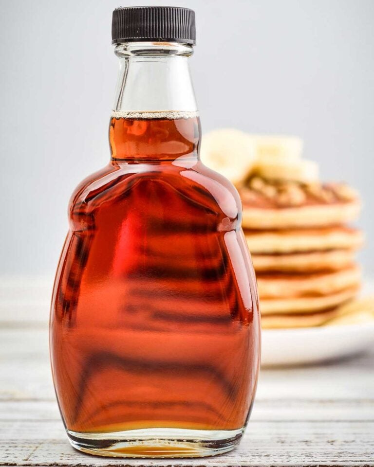 Homemade Pancake Syrup with Brown Sugar (No Corn Syrup)