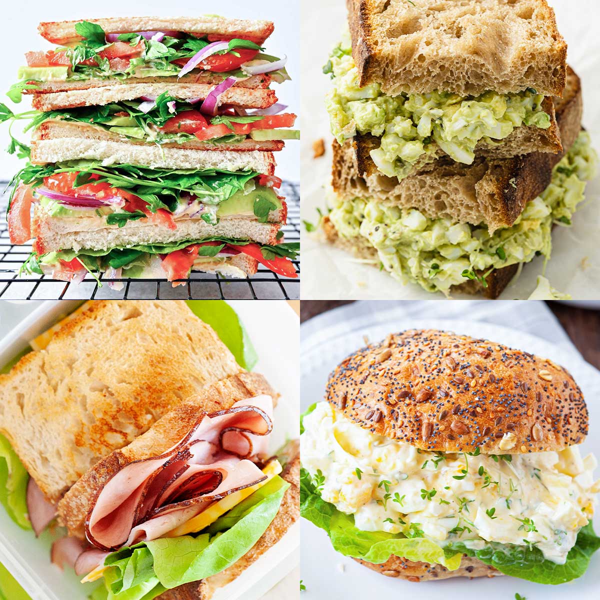 Sandwich ideas for lunch store