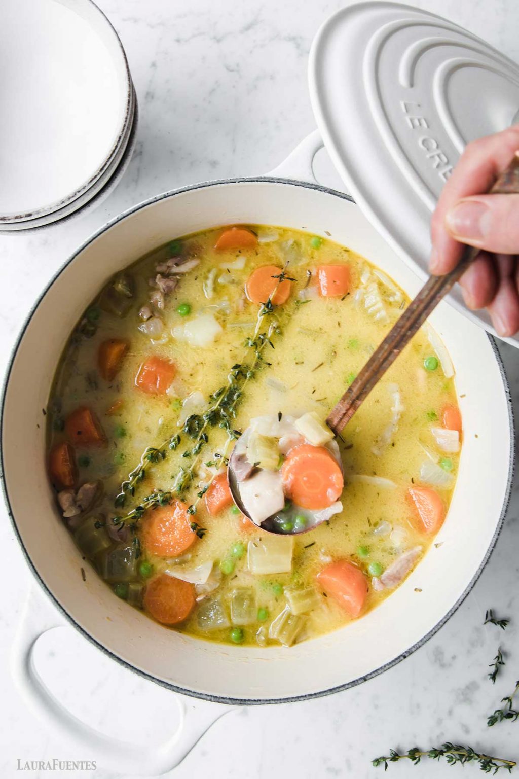 Easy Healthy Chicken Stew Recipe | Laura Fuentes