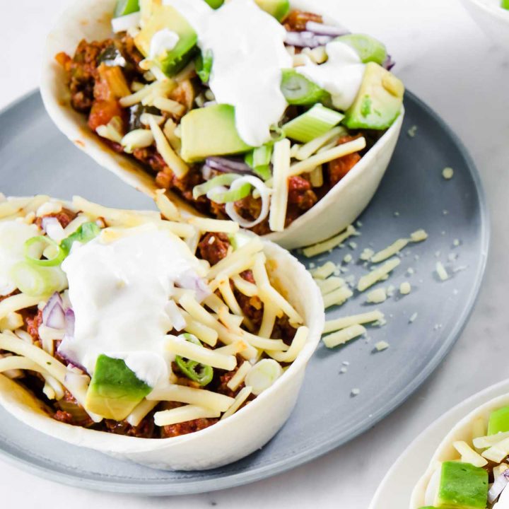 Loaded Chili Tacos | Laura Fuentes