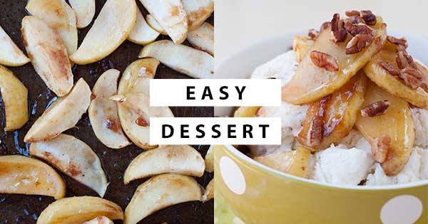 Easy Roasted Apples with Cinnamon | Laura Fuentes