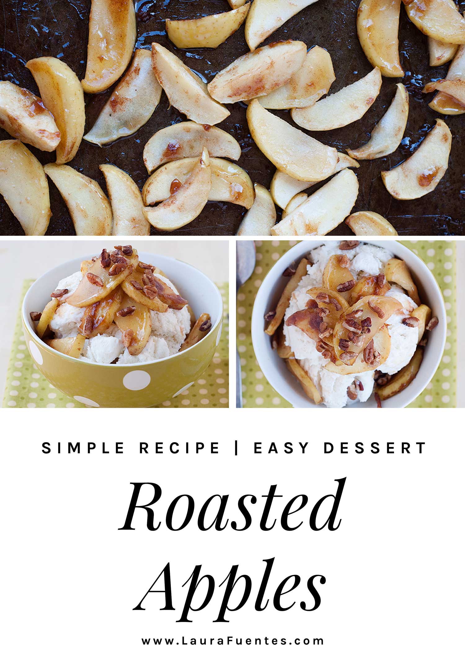Easy Roasted Apples with Cinnamon | Laura Fuentes