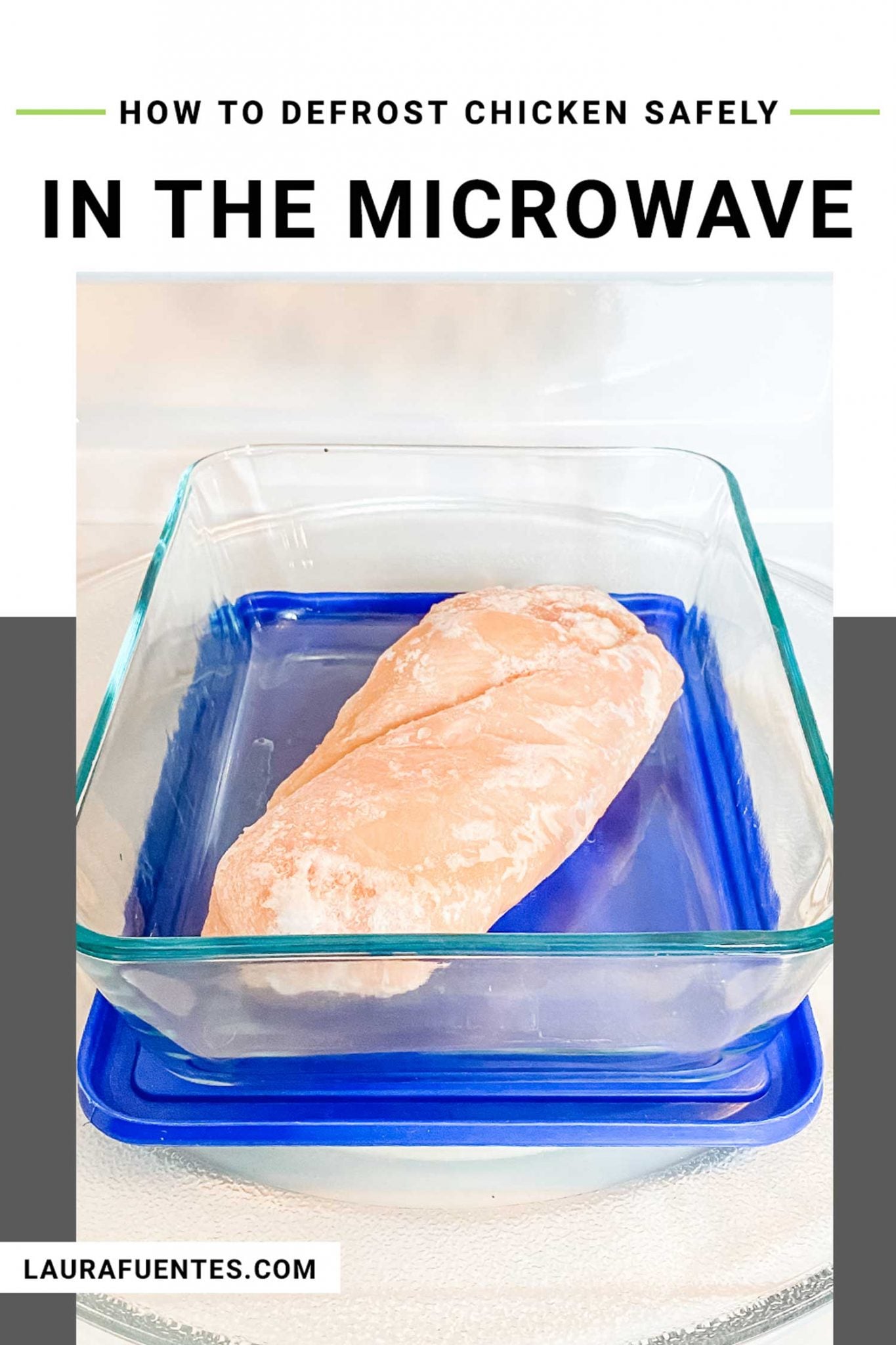 How to Defrost Chicken in the Microwave | Laura Fuentes