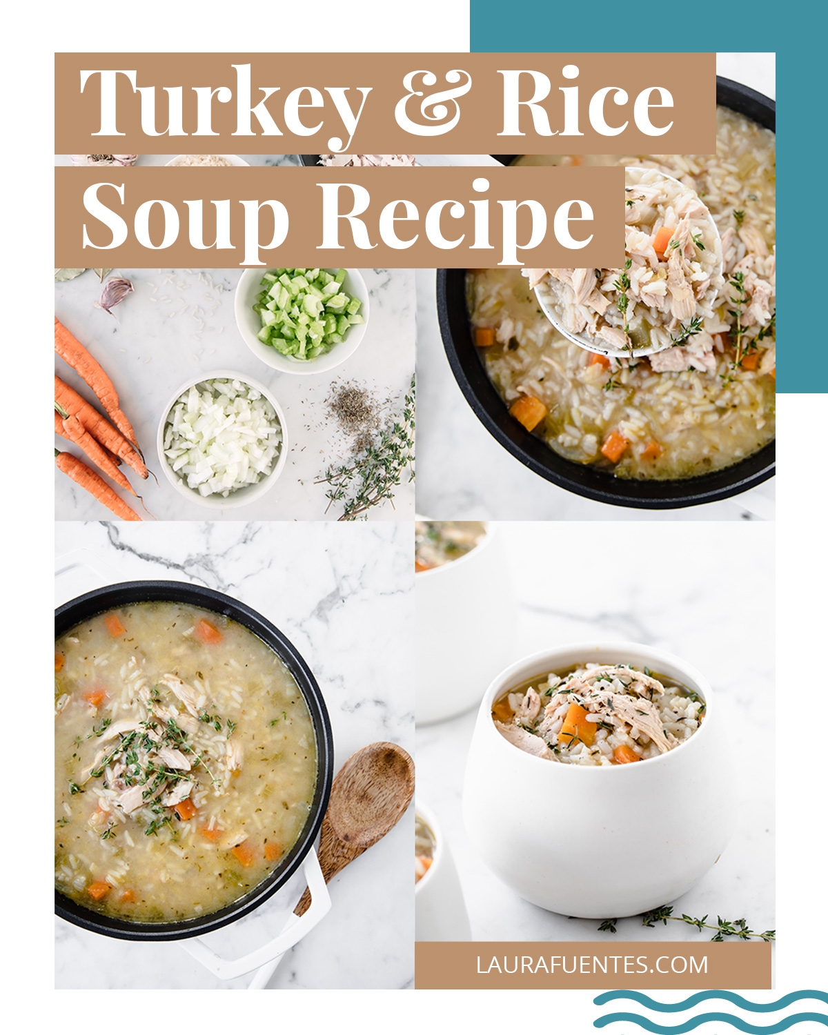 Turkey and Rice Soup Recipe | Laura Fuentes