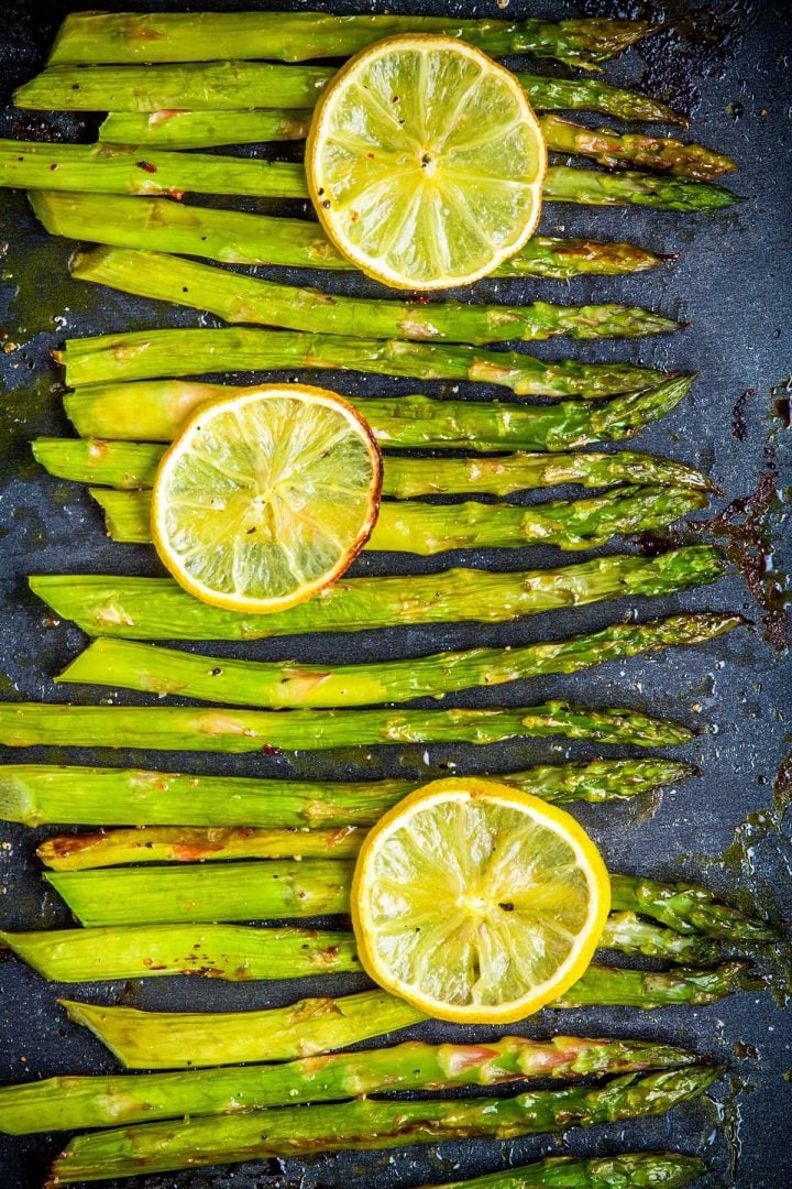 Roasted Asparagus with Lemon | Laura Fuentes