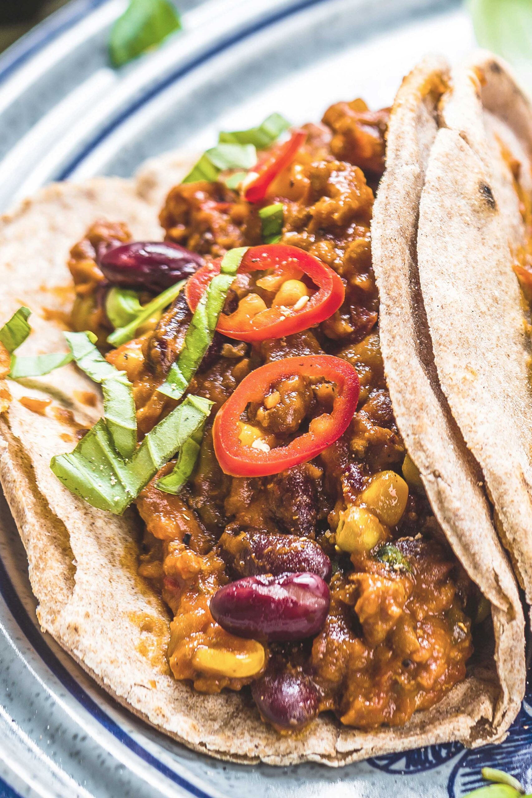 Loaded Chili Tacos