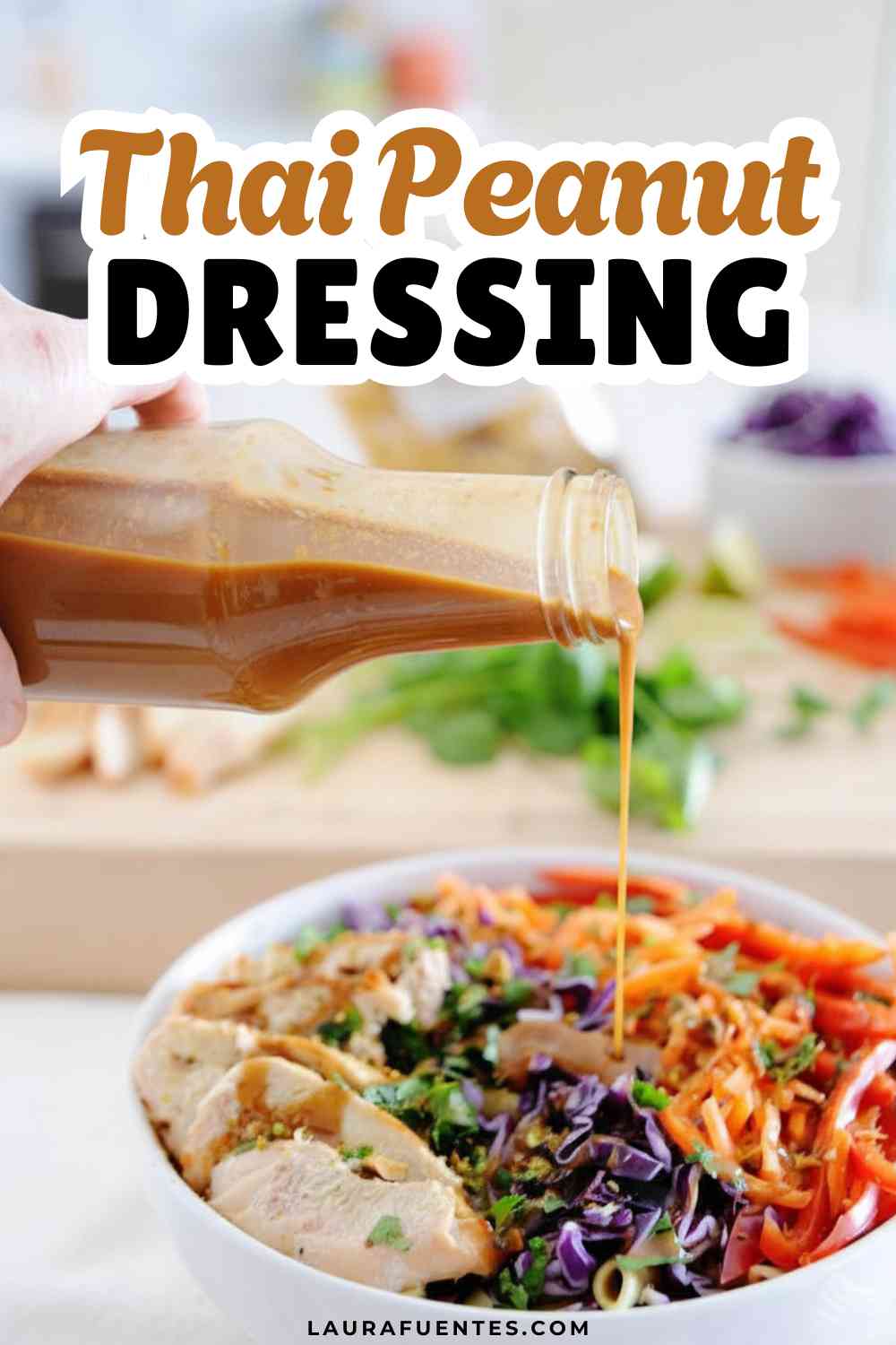 Thai Peanut Dressing (Easy Creamy Peanut Sauce)
