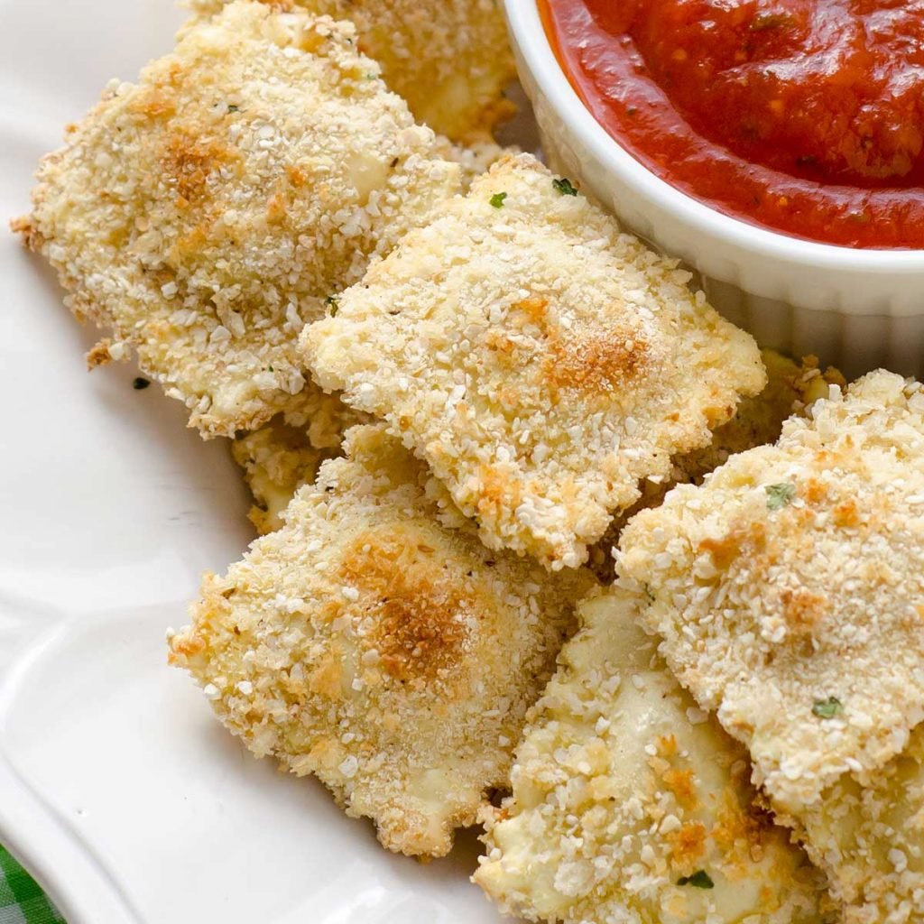 Oven-Toasted Ravioli | Laura Fuentes