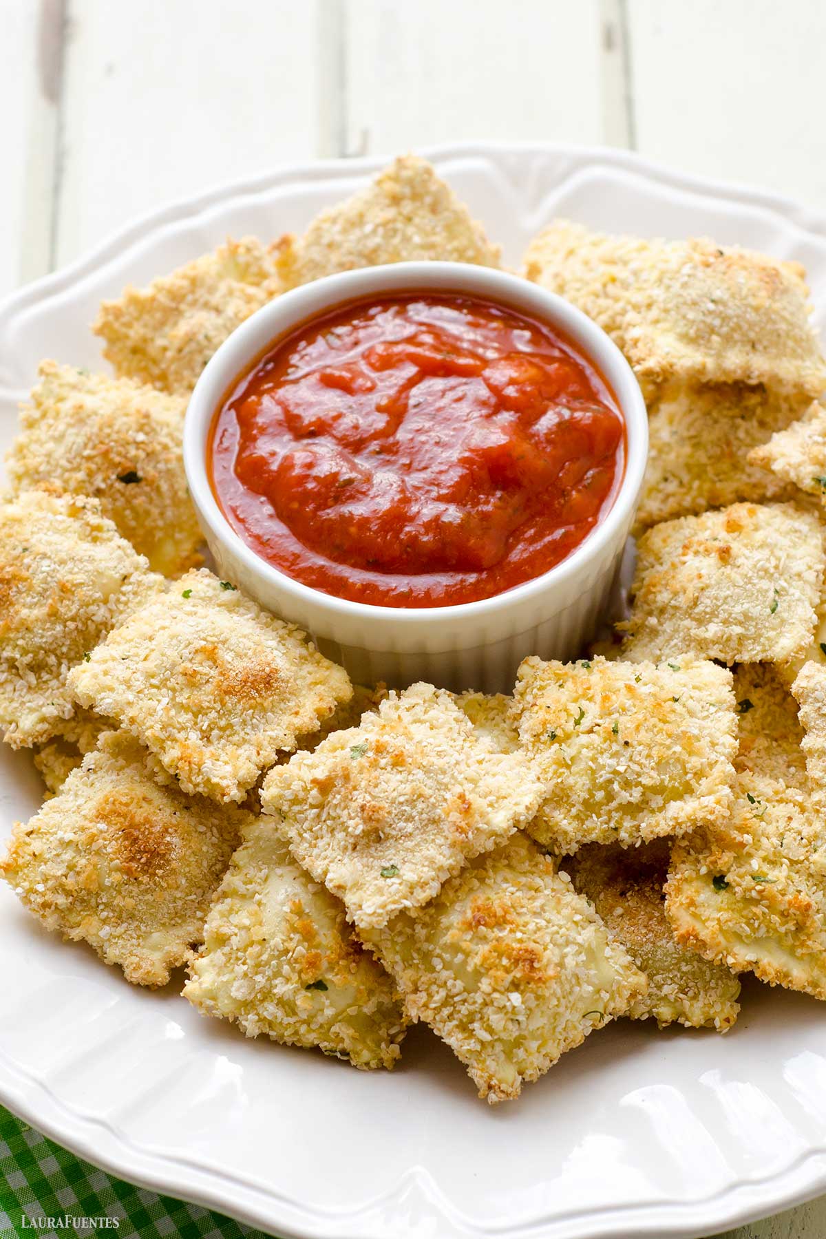 Oven-Toasted Ravioli | Laura Fuentes