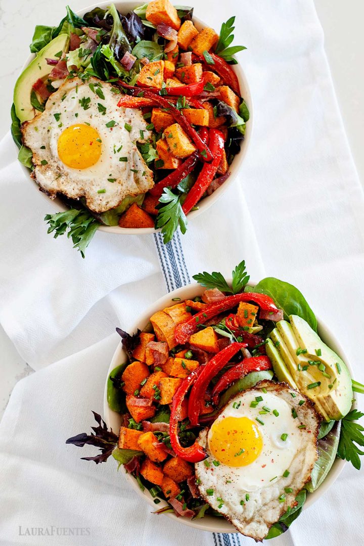The Best Breakfast Salad | Laura Fuentes