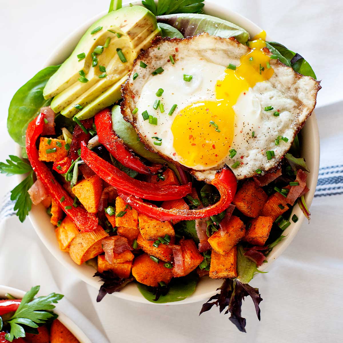 The Best Breakfast Salad Laura Fuentes