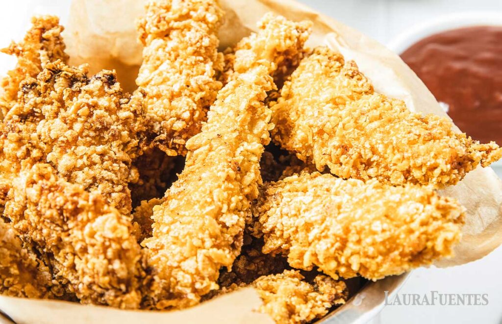Copycat Cane's Chicken with Homemade Cane's Sauce | Laura Fuentes