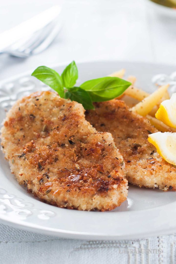The Best Panéed Chicken Recipe | Laura Fuentes