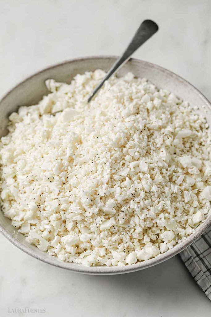 Cauliflower Rice Calories, Nutrition & Benefits | Laura Fuentes