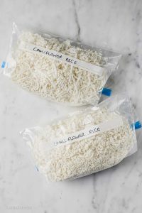 How to Microwave Cauliflower Rice | Laura Fuentes