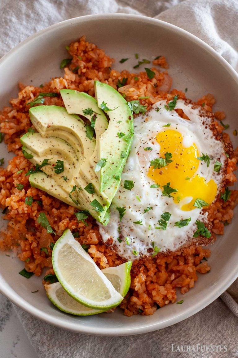 Best-Ever Spanish Cauliflower Rice | Laura Fuentes