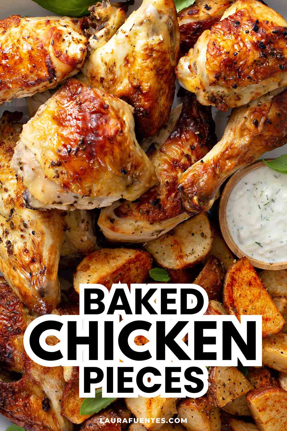 Easy Recipe for Baked Chicken Pieces with Crispy Skin