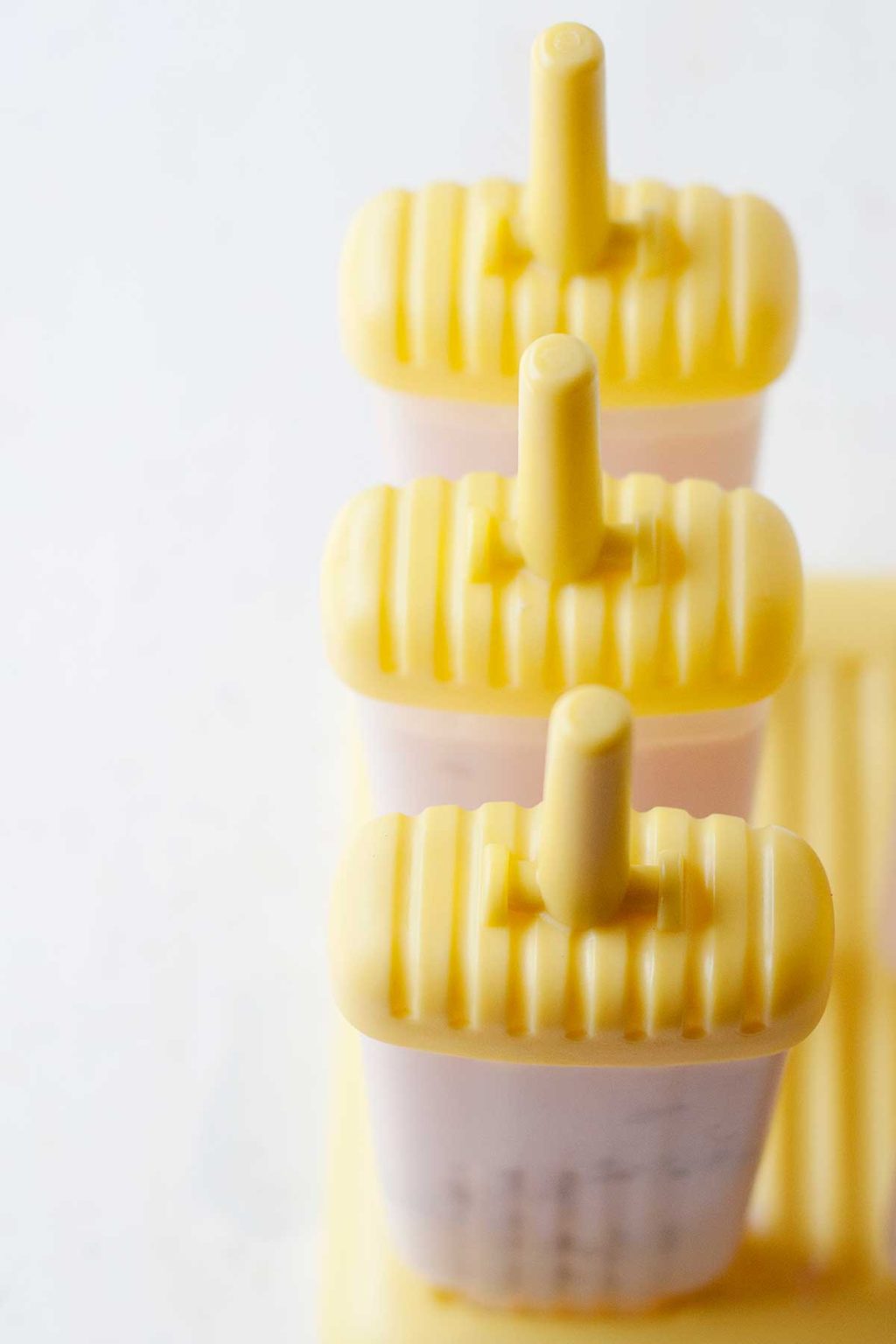 Creamy Greek Yogurt Popsicles with Fruit | Laura Fuentes
