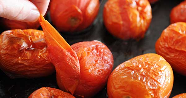 How to Peel Tomatoes the Easy Way! | Laura Fuentes