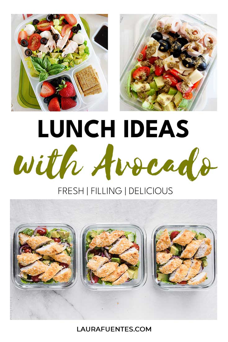 Simple & Healthy Avocado Lunch Ideas | Laura Fuentes