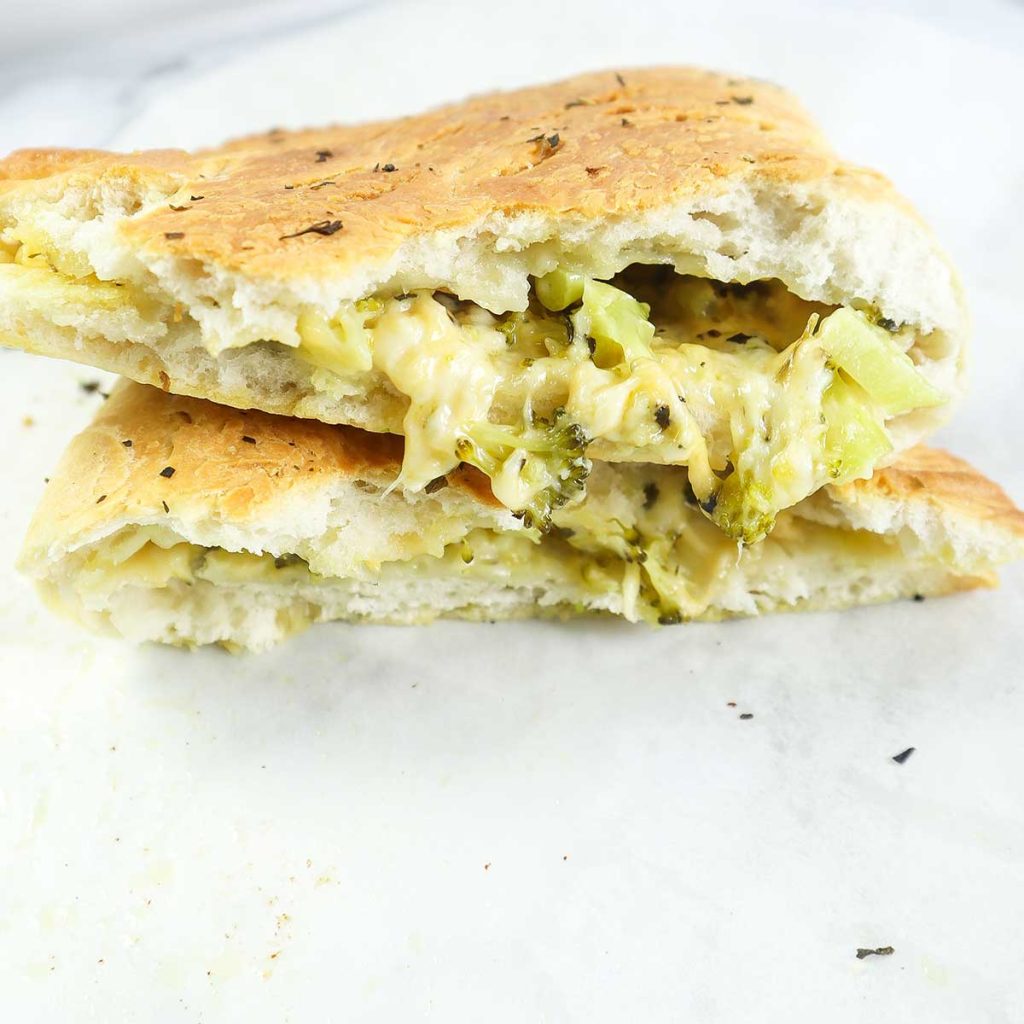 Easy Broccoli Calzones at Home! | Laura Fuentes