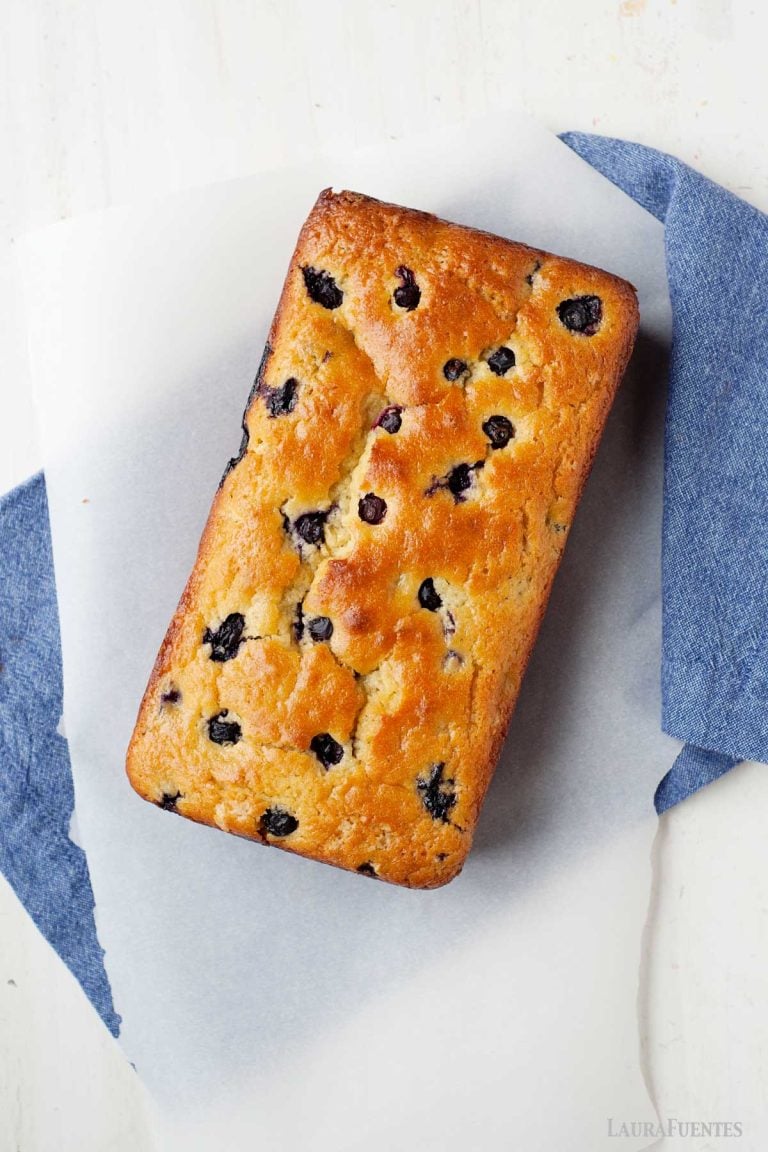 Moist & Delicious Blueberry Bread | Laura Fuentes
