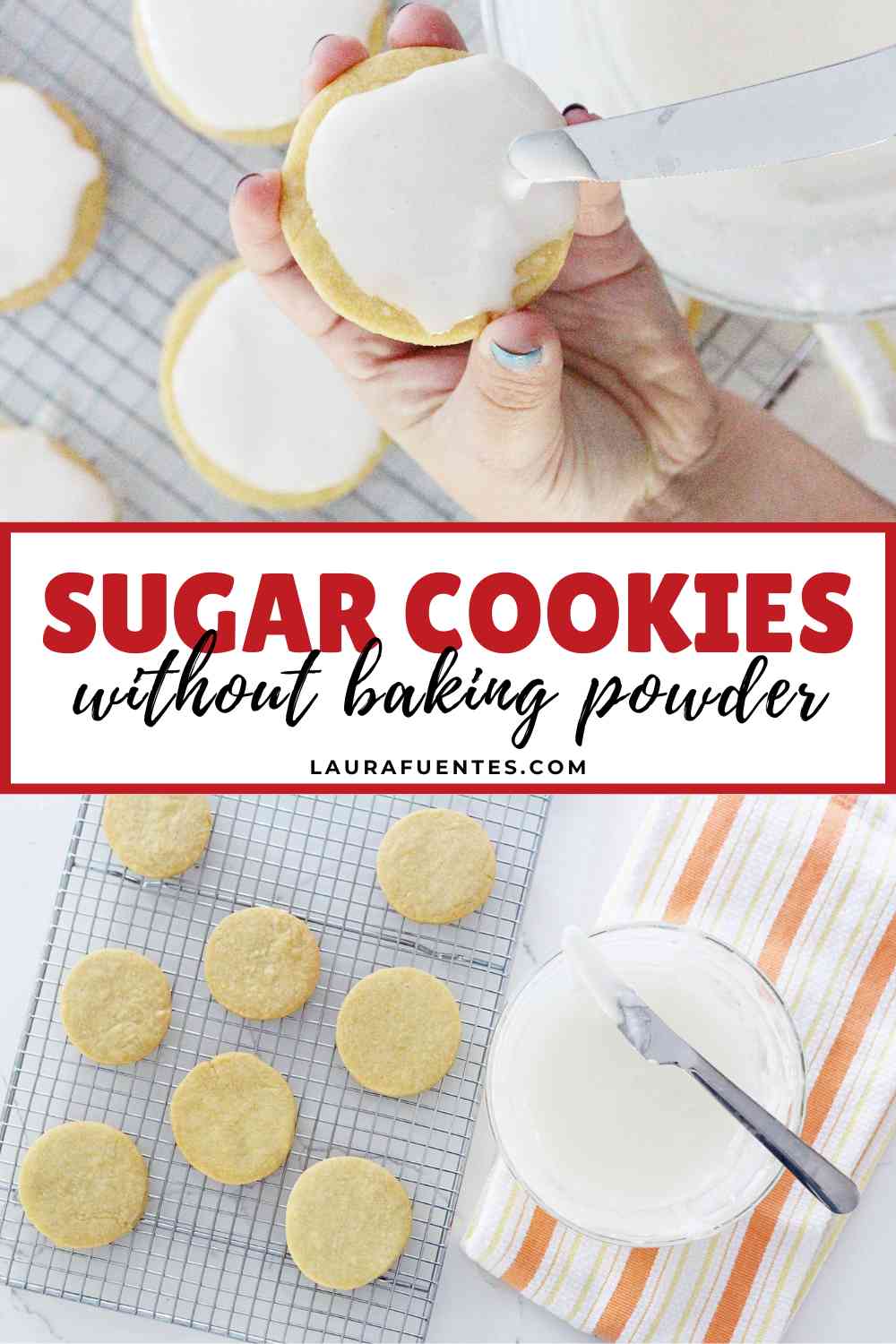 Cut-out Sugar Cookies without Baking Powder | Laura Fuentes